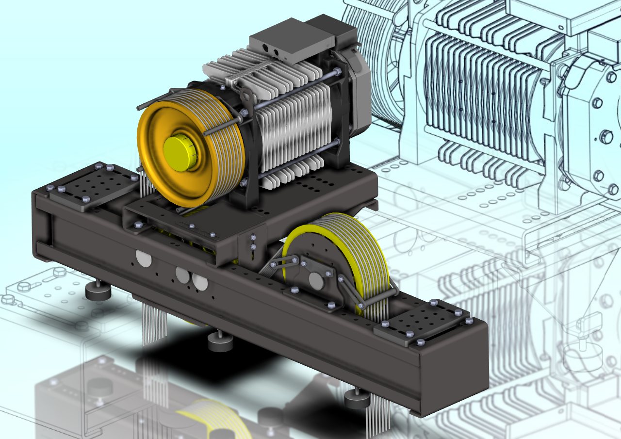 Our geared machines and gearless frames