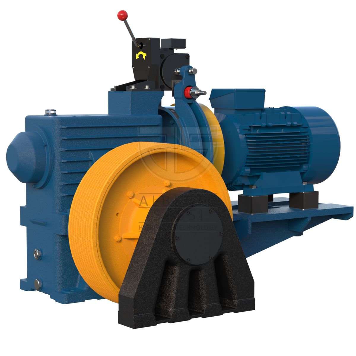 MB series - B3 cantilever motor geared machine