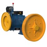 MF series - modern and versatile elevator geared machine